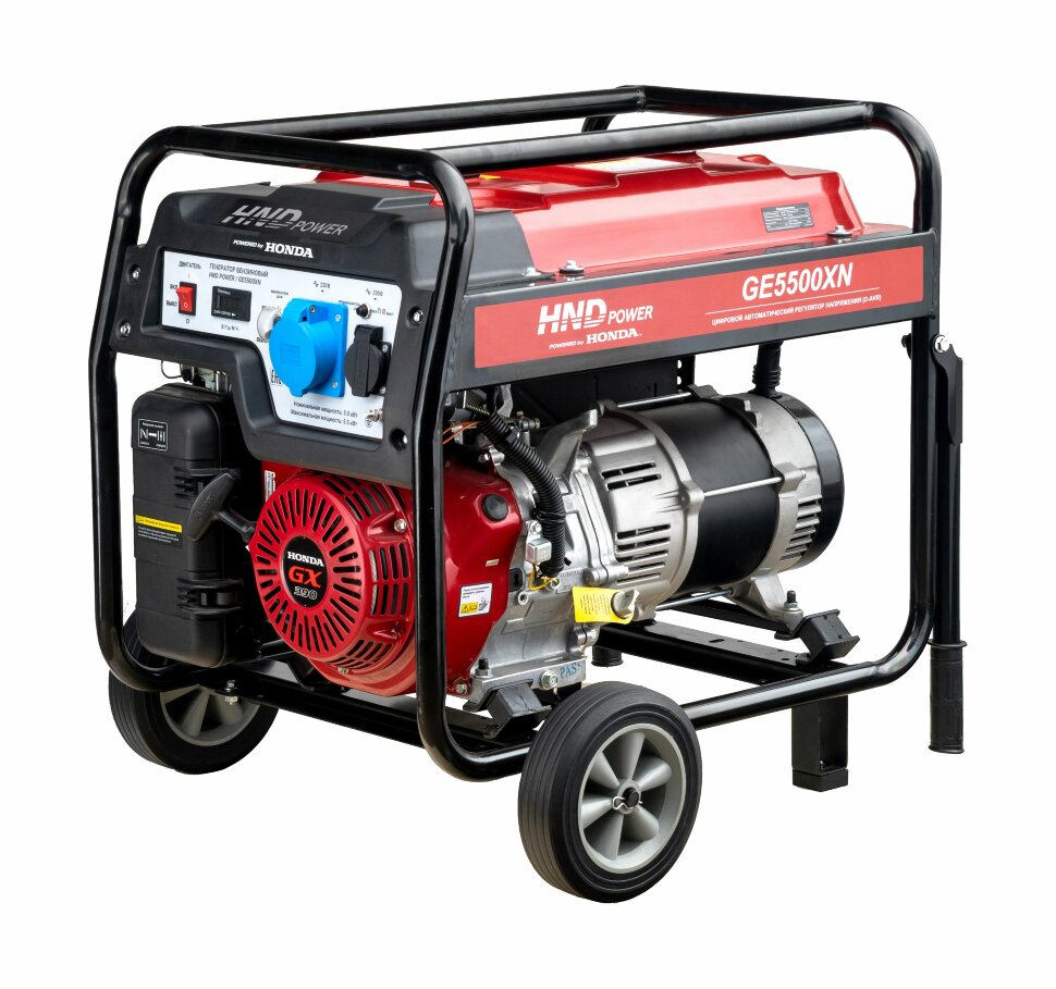 Миниэлектростанция HND GE5500XN | Аояма Моторс – официальный дилер